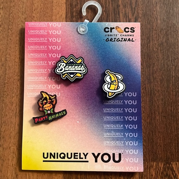 CROCS | Accessories | Rare Savannah Bananas Crocs Jibbitz Charms Party ...